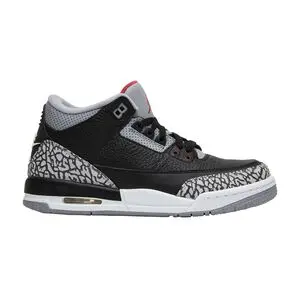 JORDAN 3 Retro Og Bg Sneakers - Black