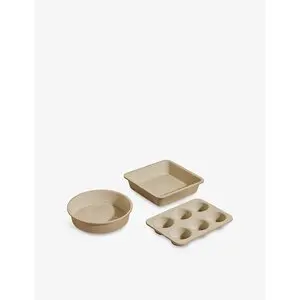 OUR PLACE Baker's Kit Set Of Three Ceramic Oven Pans - Steam