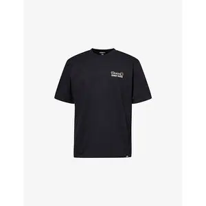 Dickies Donut House Logo-print Cotton-jersey T-shirt - Black
