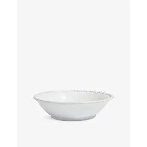 SOHO HOME Hillcrest Earthenware Serving Bowl - White