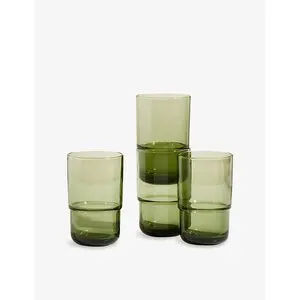 OUR PLACE Night + Day Glasses Set Of Four - Dawn