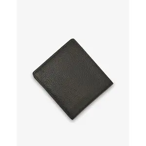 REISS Cabot Branded Leather Wallet
