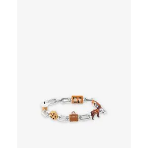 POUBEL Chataignes Sterling- Charm Bracelet