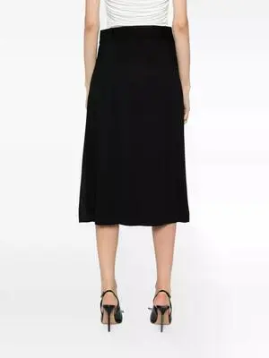 Karl Lagerfeld Pleated Panel Skirt