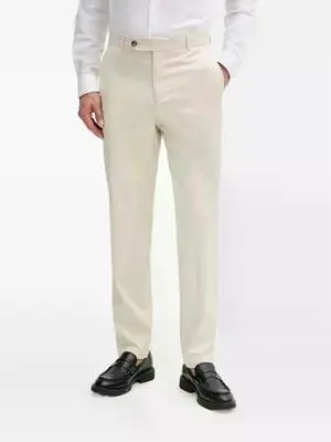 BOSS Pressed-crease Trousers