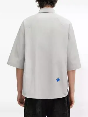ADER ERROR Pleated Short-sleeve Shirt