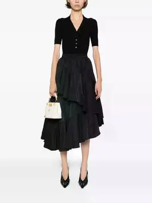 Karl Lagerfeld Voluminous Ruffle Skirt