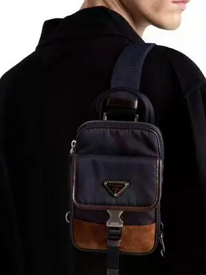 Prada Re-nylon Triangle-logo Shoulder Bag