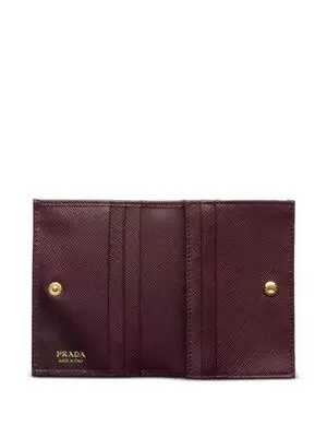 Prada Saffiano Leather Compact Wallet