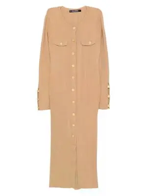Karl Lagerfeld Ribbed Day Dresses