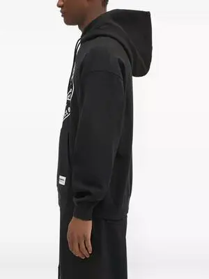 NEIGHBORHOOD Circular-logo Hoodie - Black
