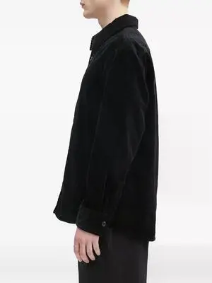 A.p.c. Corduroy Long-sleeve Shirt - Black