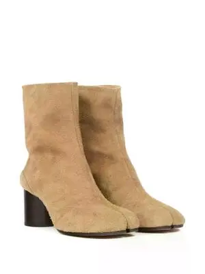 MAISON MARGIELA Hairy Suede Split-toe Ankle Boots