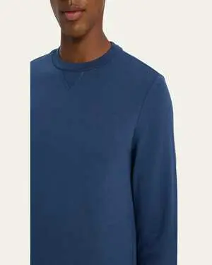 Derek Rose Quinn Crewneck Sweatshirt