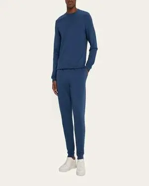 Derek Rose Quinn Crewneck Sweatshirt