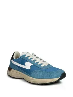 S.W.C STEPNEY WORKERS CLUB Osier S-strike Panelled Sneakers - Blue