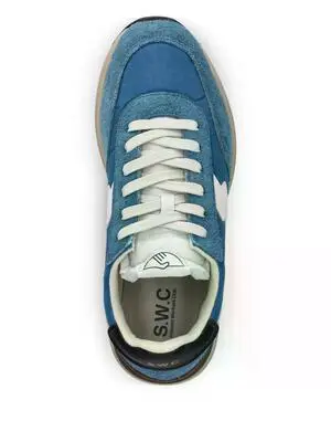 S.W.C STEPNEY WORKERS CLUB Osier S-strike Panelled Sneakers - Blue