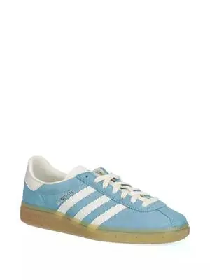 Adidas München Three-stripe Suede Sneakers