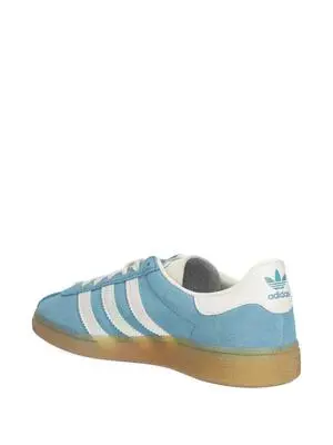 Adidas München Three-stripe Suede Sneakers
