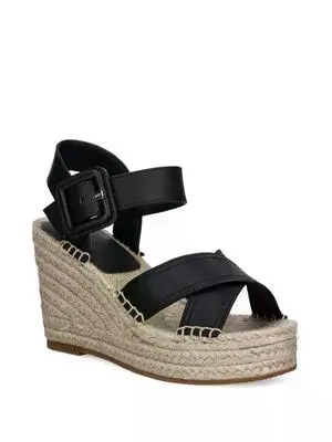 BOSS Cross-strap Wedge Espadrilles