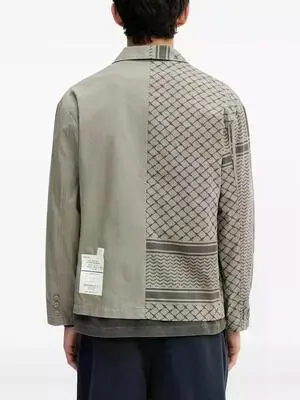 NEIGHBORHOOD Shemagh Patchwork Blazer - Grey