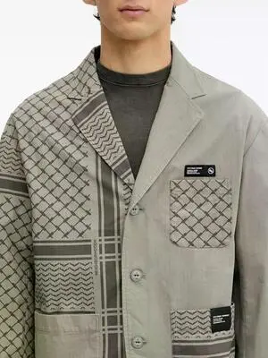 NEIGHBORHOOD Shemagh Patchwork Blazer - Grey
