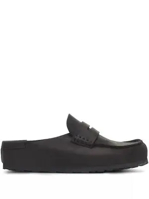 BIRKENSTOCK Penny-strap Leather Slides