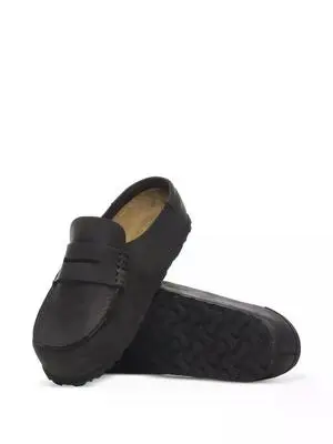 BIRKENSTOCK Penny-strap Leather Slides