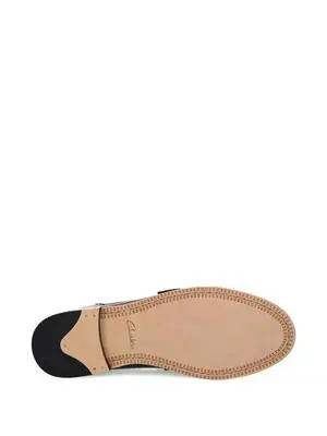 Clarks Penny Leather Loafers