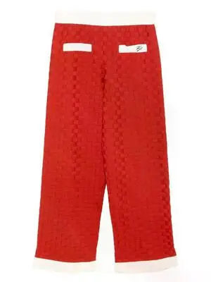 Karl Lagerfeld Embroidered Sports Pants For Women