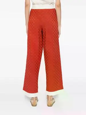 Karl Lagerfeld Contrast Knit Trousers
