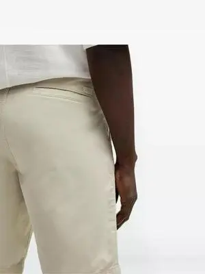 BOSS Flat-front Shorts - Neutrals