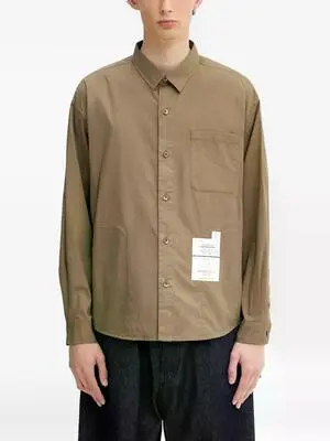 NEIGHBORHOOD Pocket-detail Shirt - Brown