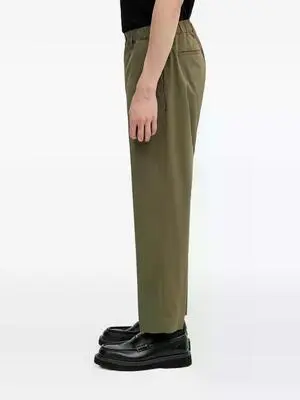 NEIGHBORHOOD Elasticated-waistband Trousers - Green