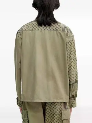 NEIGHBORHOOD Patterned-pocket Jacket - Green