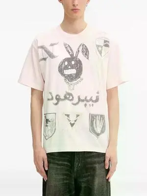 NEIGHBORHOOD Graphic-print T-shirt - Pink