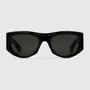 Gucci Rectangular-frame Sunglasses - Black