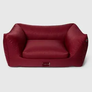 Gucci Small Gg Nylon Pet Bed - Bordeaux