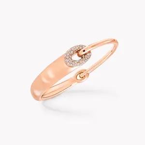 Graff Be Together Diamond Bangle - Rose Gold