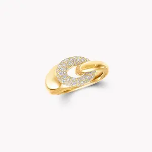 Graff Be Together Diamond Ring - Yellow Gold