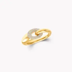 Graff Graff Be Together Diamond Ring Yellow Gold