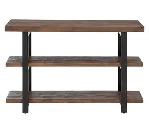 ALATERRE FURNITURE Pomona 48' Wood Media Consol E Table - One-color