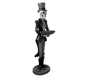 NORTHLIGHT Skeleton Butler Halloween Figure 4.5
