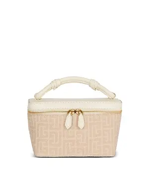 Balmain B-army Vanity Case - Beige