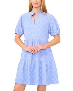 CECE DUPRAZ Floral Babydoll Dress