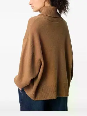 Axel Arigato High Neck Sweater With Split Hem