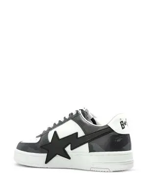A BATHING APE Sta Star-patch Sneakers - Black
