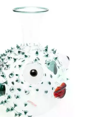MASSIMO LUNARDON Pufferfish Glass Decanter