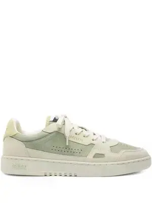 Axel Arigato Perforated Panelled Leather Low-top Sneakers - Neutrals