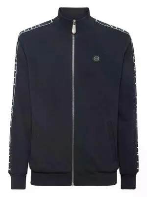 Philipp Plein Zip-up Cotton Sweatshirt